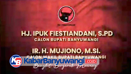 Rekom PDI-P Mendarat untuk Ipuk-Mujiono di Pilkada Banyuwangi 2024, Kekuatan Semakin Dahsyat ...